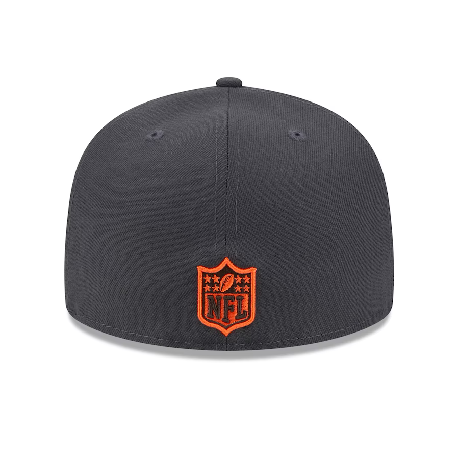 New Era Cleveland Browns Graphite Color Dim 59FIFTY Fitted Hat