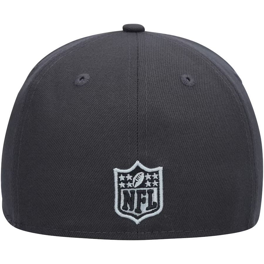 New Era Las Vegas Raiders Graphite Color Dim 59FIFTY Fitted Hat