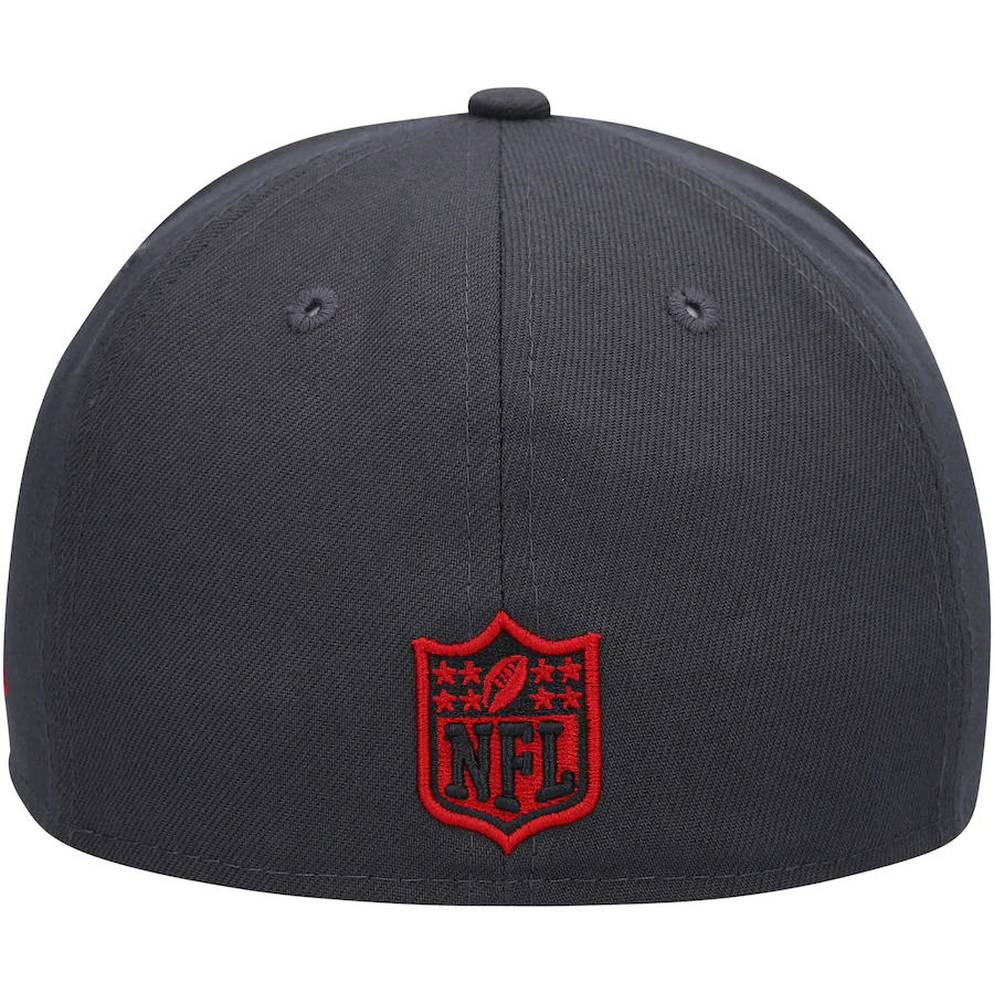 New Era San Francisco 49ers Graphite Color Dim 59FIFTY Fitted Hat