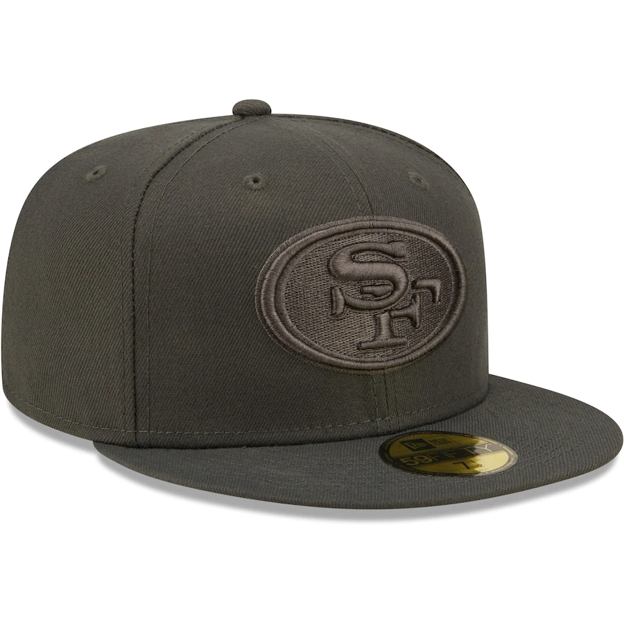 New Era San Francisco 49ers Graphite Color Pack 59FIFTY Fitted Hat