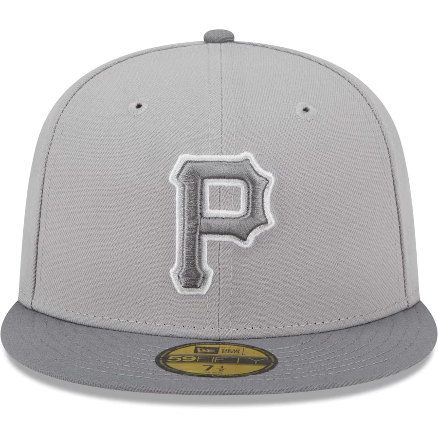 New Era Pittsburgh Pirates Gray Green Undervisor 2023 59FIFTY Fitted H