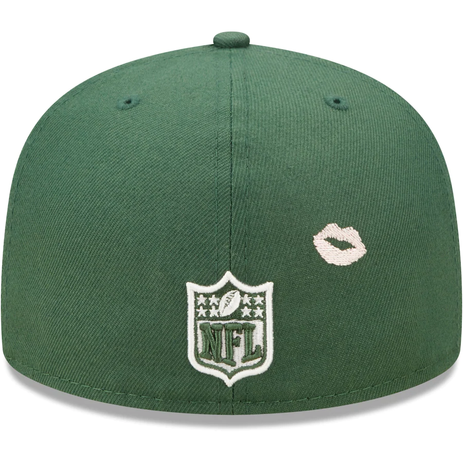 New Era Green Bay Packers Lips 59FIFTY Fitted Hat