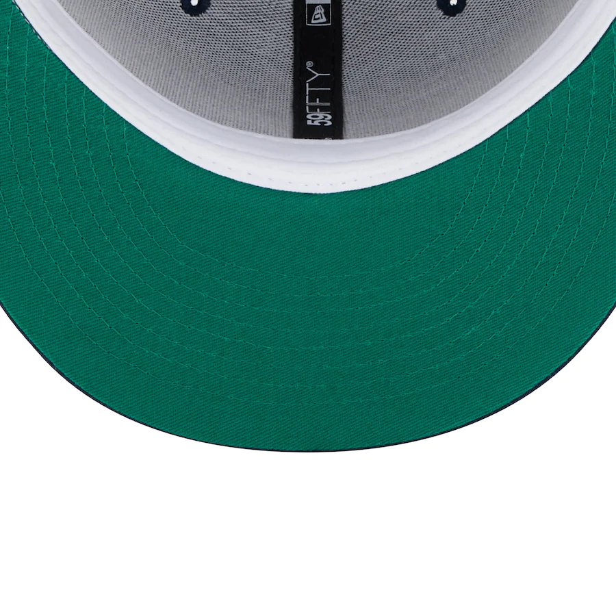 New Era Detroit Tigers Navy Oceanside Green Undervisor 59FIFTY Fitted
