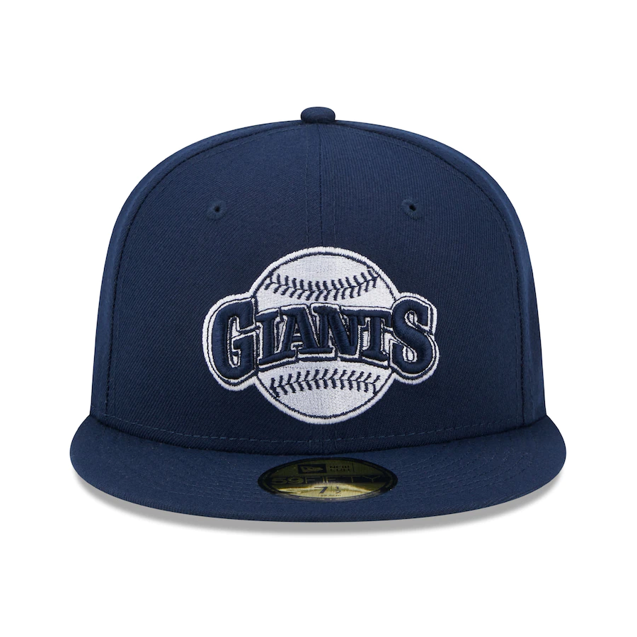 New Era San Francisco Giants Navy Oceanside Green Undervisor 59FIFTY F