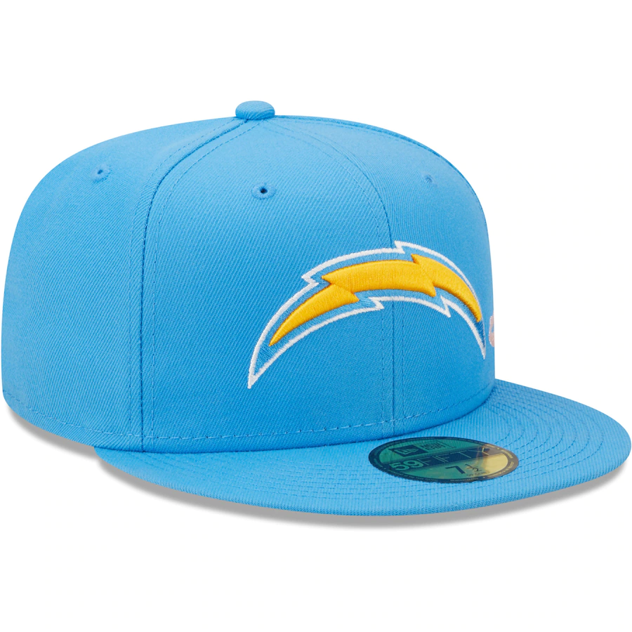 New Era Los Angeles Chargers Lips 59FIFTY Fitted Hat