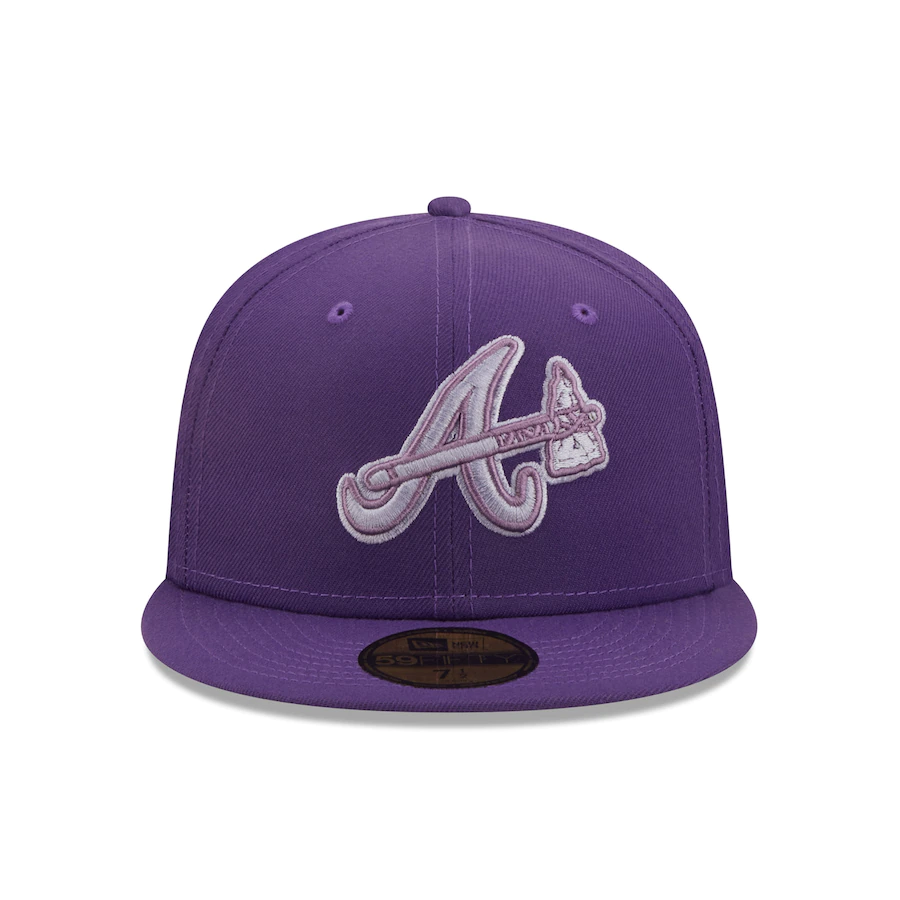 New Era Atlanta Braves Purple 2021 World Series Champions Lavender ...