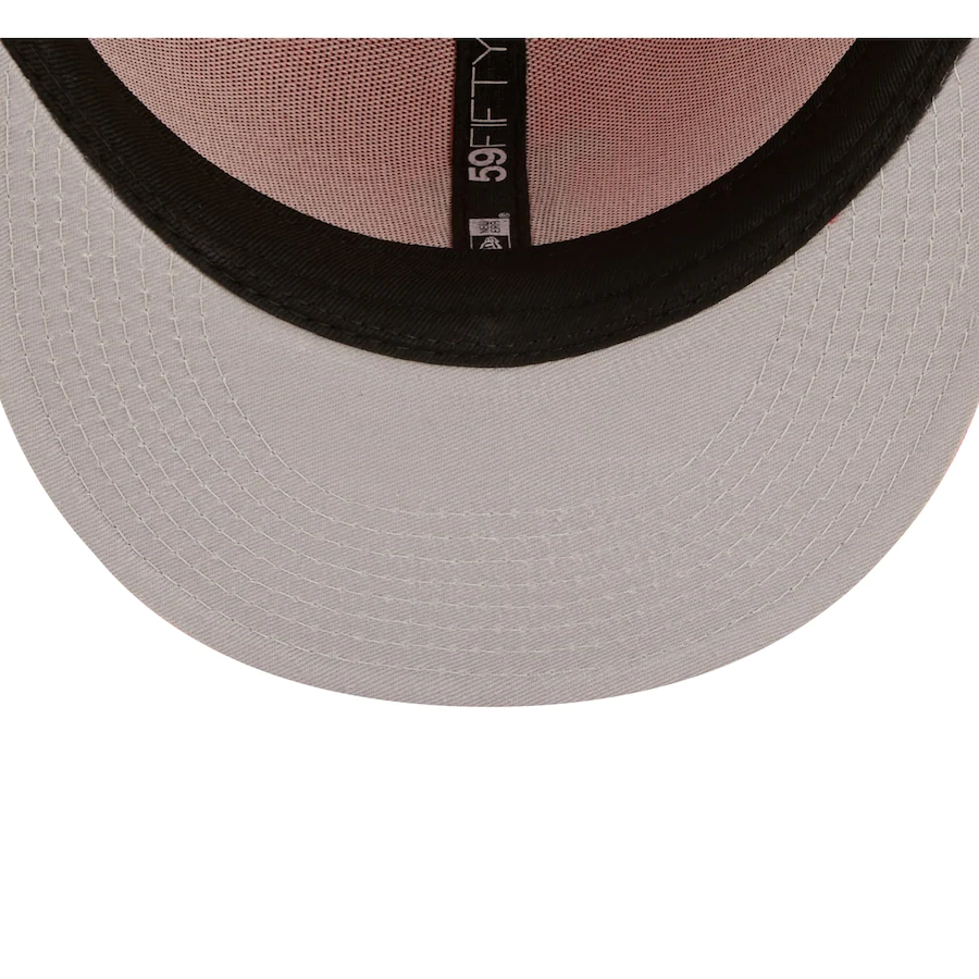 New Era Boston Red Sox Lava Highlighter Logo 59FIFTY Fitted Hat
