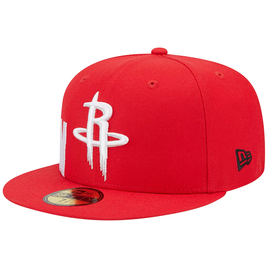 New Era Houston Rockets Side Arch Jumbo 59FIFTY Fitted Hat
