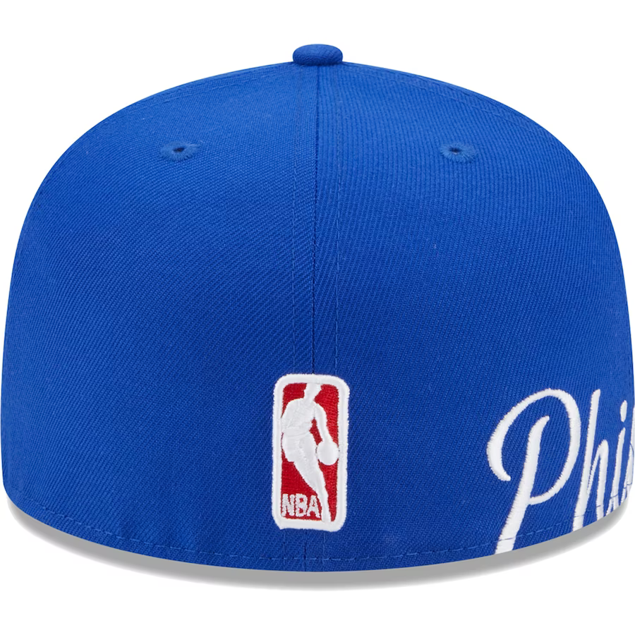 New Era Philadelphia 76ers Side Arch Jumbo 59FIFTY Fitted Hat