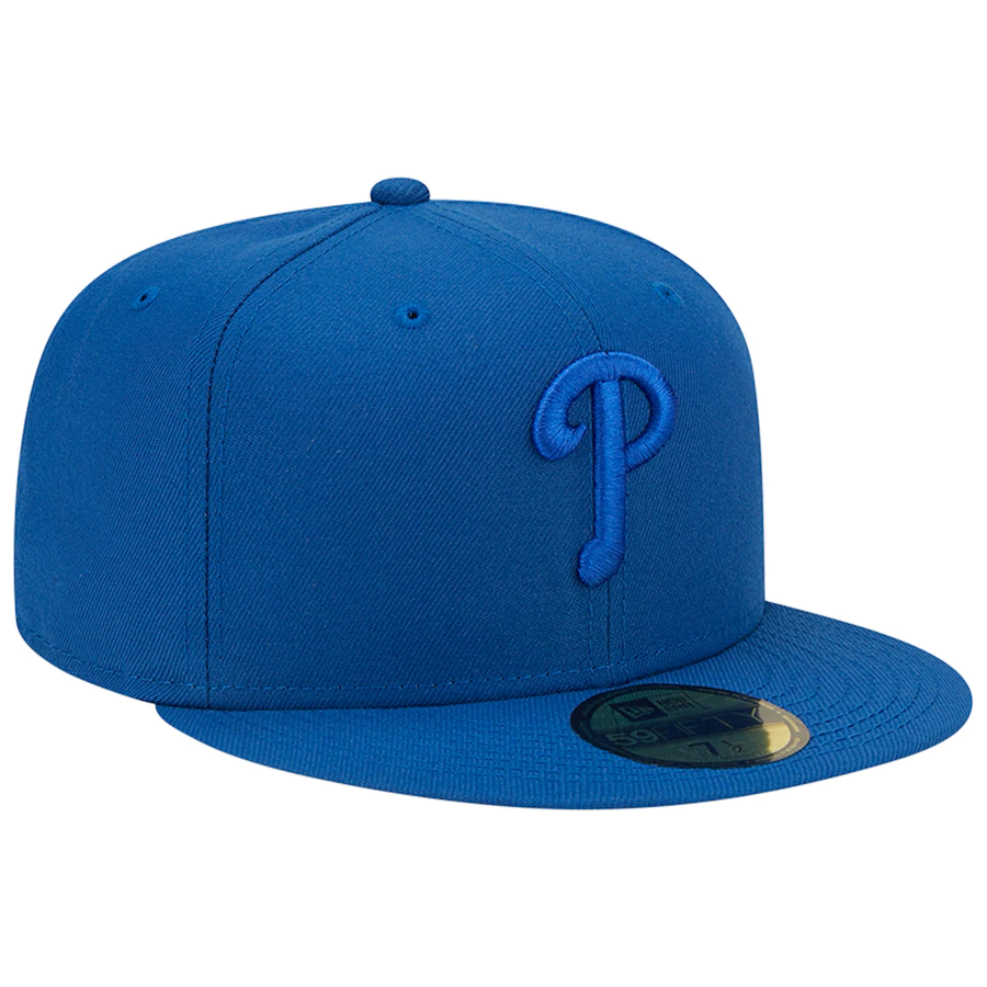 New Era Philadelphia Phillies Royal Blue Tonal 59FIFTY Fitted Hat