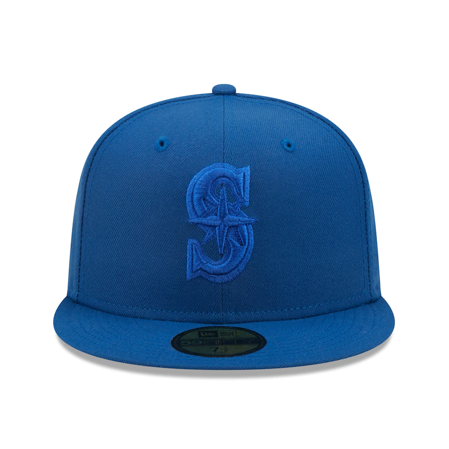New Era Seattle Mariners Royal Blue Tonal 59FIFTY Fitted Hat