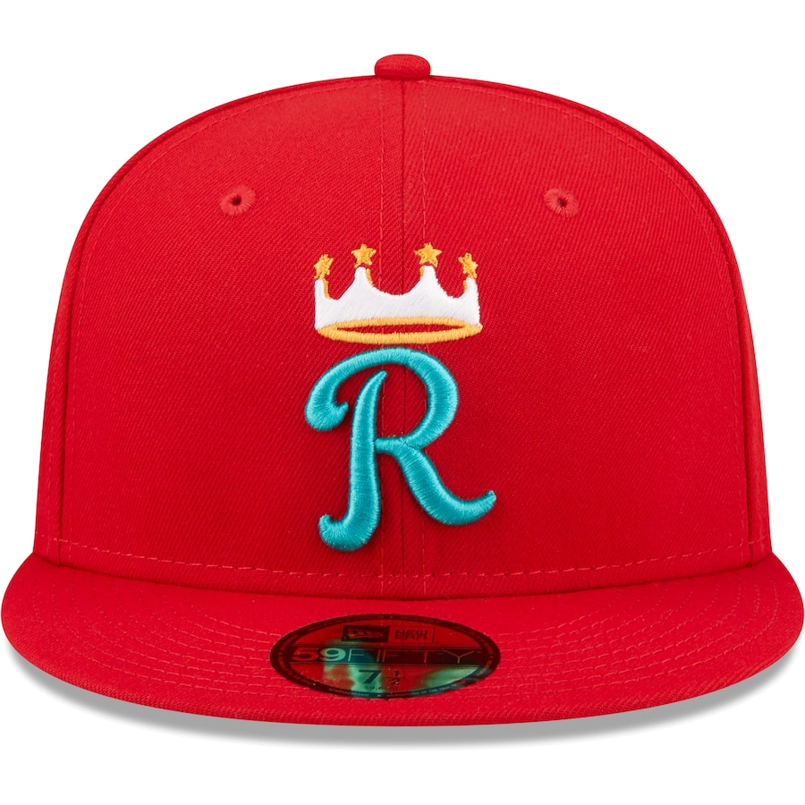 New Era Kansas City Royals 50th Anniversary Scarlet/Teal Undervisor ...