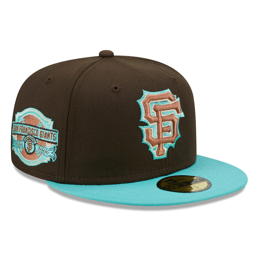 New Era Pittsburgh Pirates Walnut Mint 2022 59FIFTY Fitted Hat
