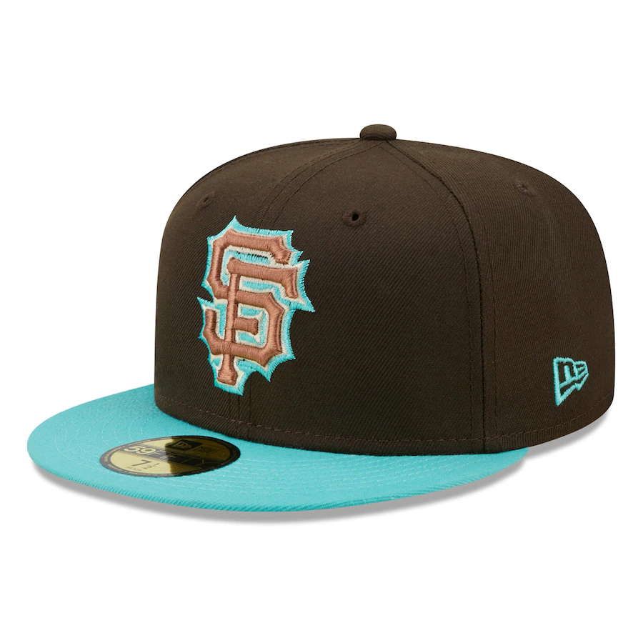 New Era Pittsburgh Pirates Walnut Mint 2022 59FIFTY Fitted Hat