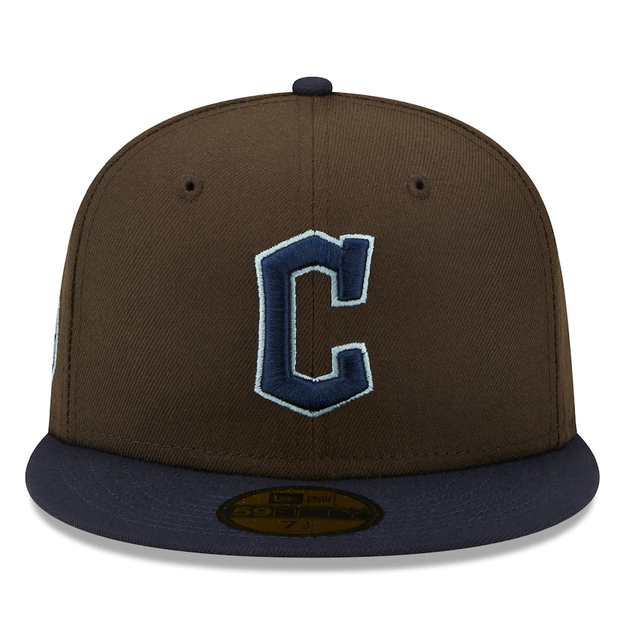 New Era Cleveland Guardians Walnut 59FIFTY Fitted Hat