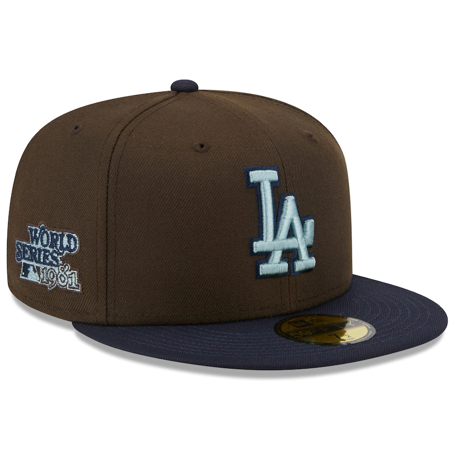New Era Los Angeles Dodgers 1981 World Series Walnut 59FIFTY Fitted Ha