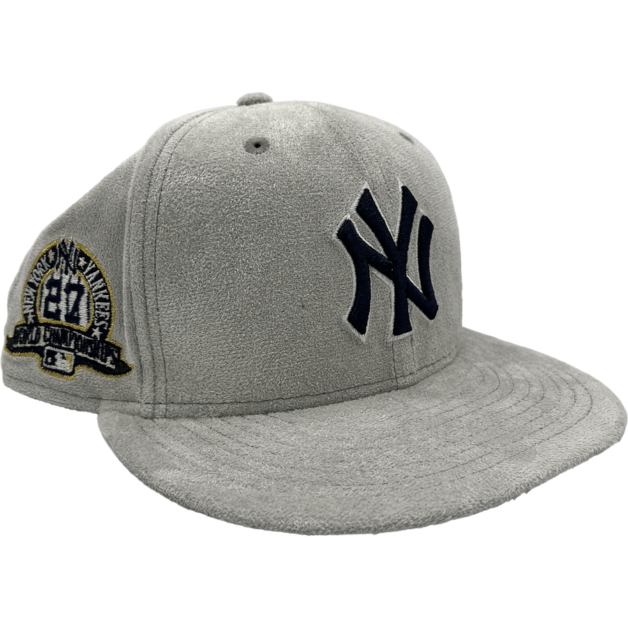 New Era x Pro Image Sports New York Yankees Gray Metallic Suede 59FIFT