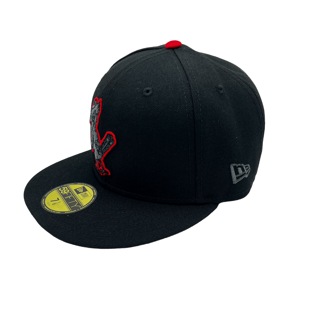 New Era St. Louis Cardinals Black Metallic Side Patch 59FIFTY Fitted H
