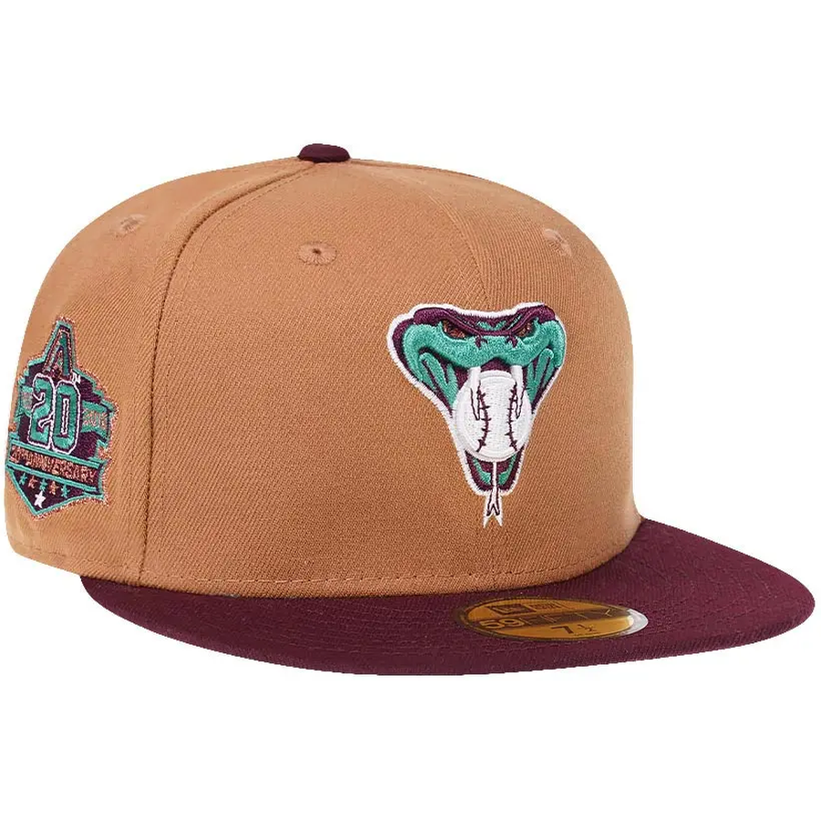 New Era Arizona Diamondbacks 20th Anniversary Wheat Copper Two Tone ...