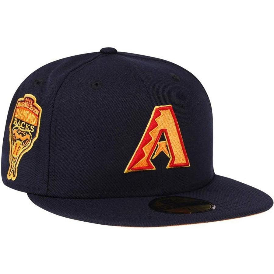 New Era Arizona Diamondbacks Navy/Mango 1998 Inaugural Season 59FIFTY