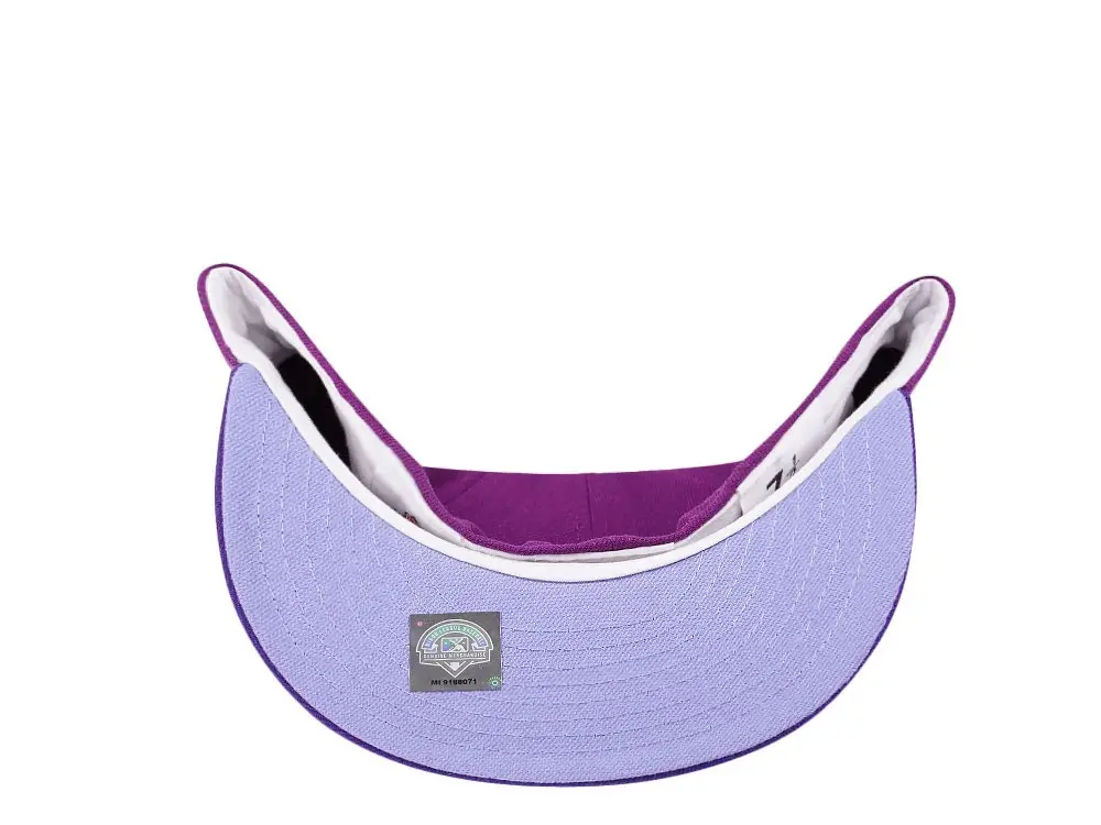 New Era Buffalo Bisons Sliding Purple Berry 59FIFTY Fitted Hat