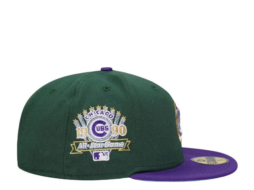 New Era Chicago Cubs 1990 All-Star Game Heavy Metallic 59FIFTY Fitted Cap