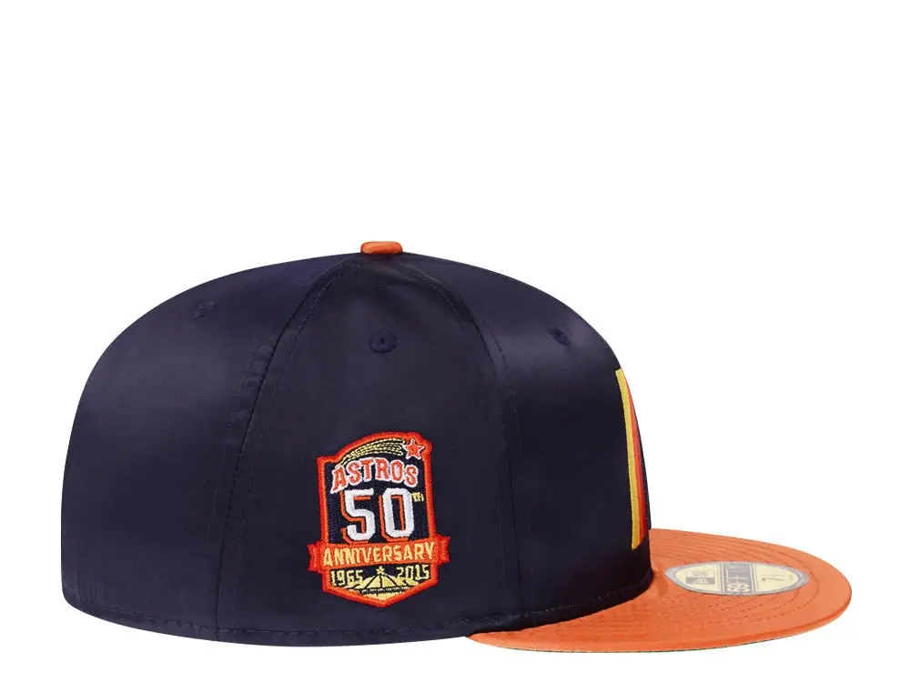 New Era Houston Astros Satin 50th Anniversary 59FIFTY Fitted Hat