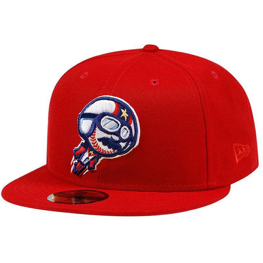 New Era Kannapolis Cannon Ballers Red Edition 59Fifty Fitted Hat