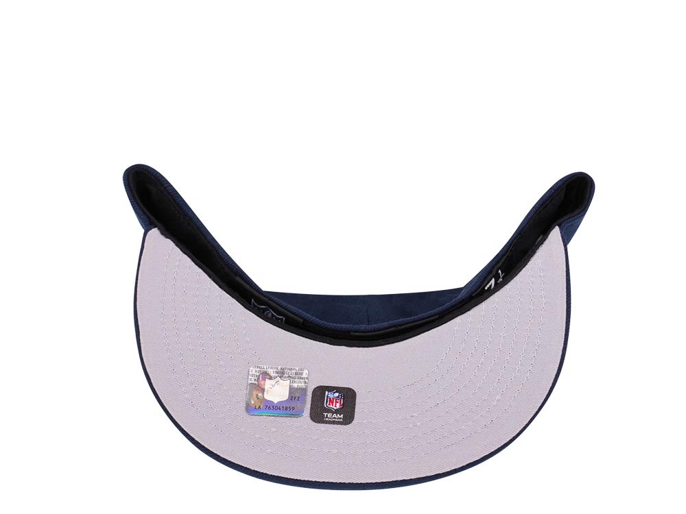 New Era New England Patriots Letter Logo 59Fifty Fitted Cap
