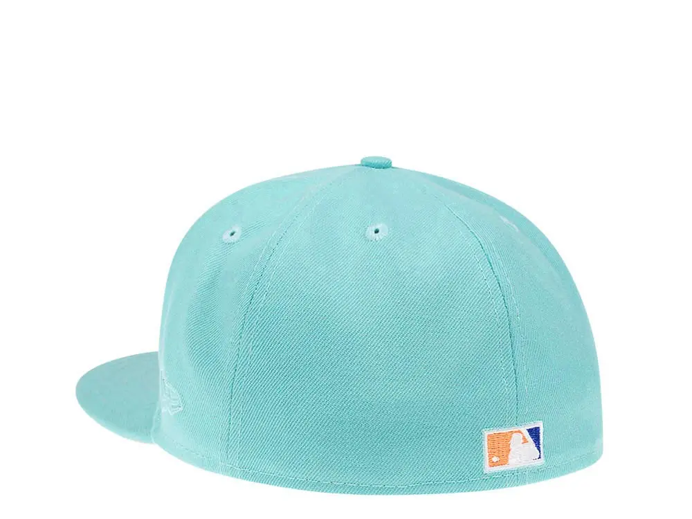 New Era New York Mets 50th Anniversary Flashy Orange Metallic 59FIFTY