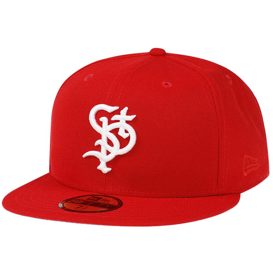 New Era St. Paul Saints Red Prime Edition 59FIFTY Fitted Cap