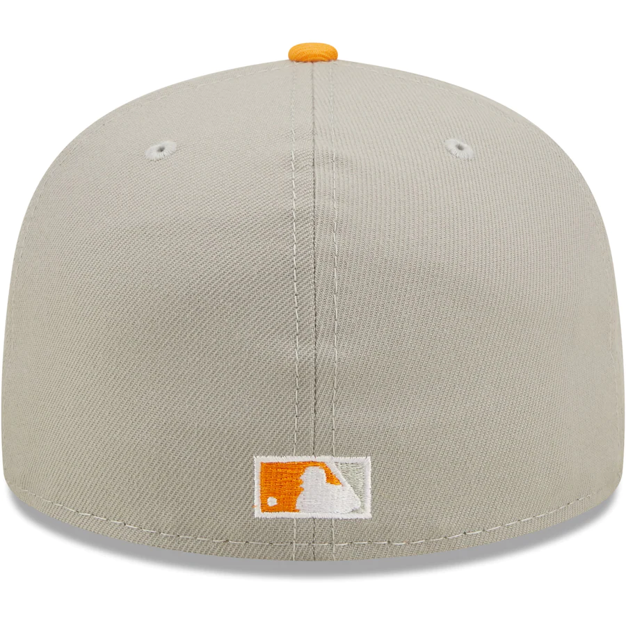 New Era Cincinnati Reds Gray/Orange 1990 World Series Cooperstown ...