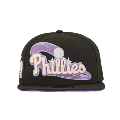 New Era Philadelphia Phillies Black "Brotherly Love" Purple Undervisor
