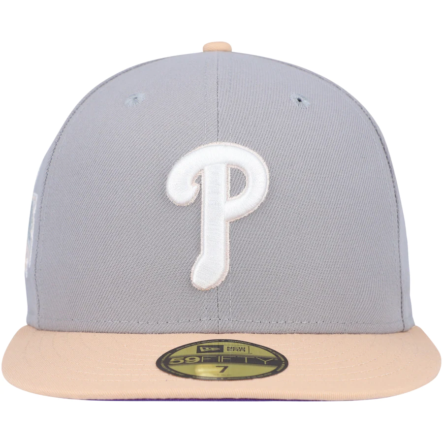 New Era Philadelphia Phillies Gray/Peach 1996 All-Star Game Purple ...