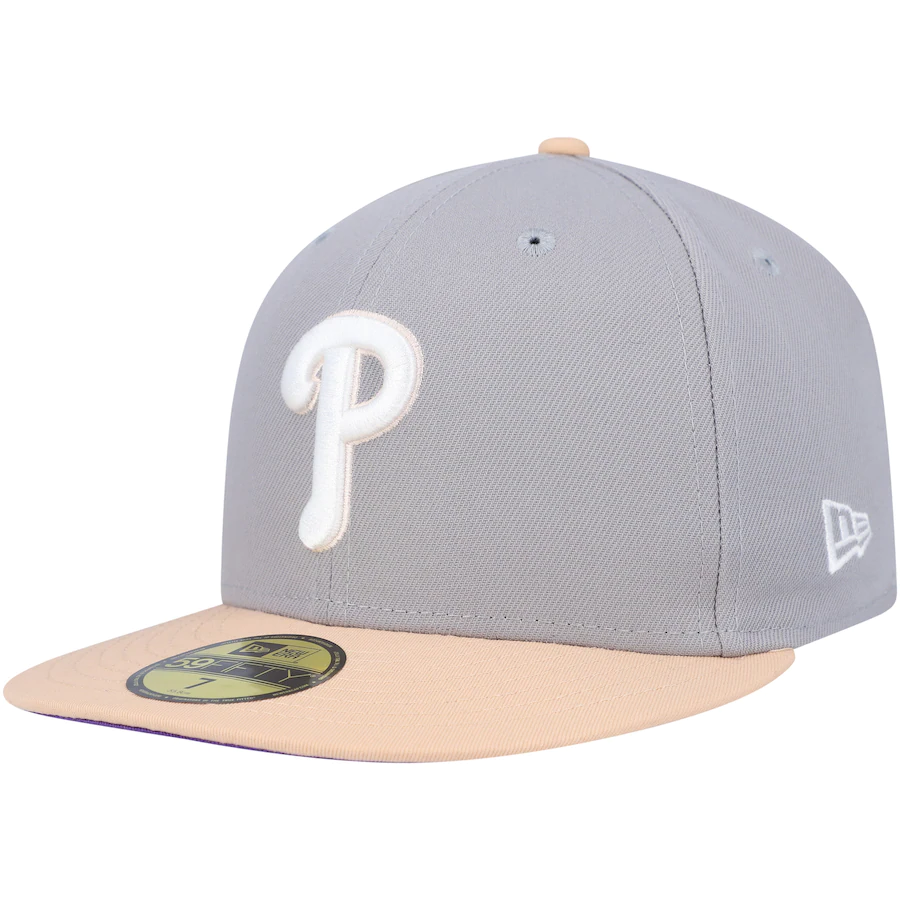 New Era Philadelphia Phillies Gray/Peach 1996 All-Star Game Purple ...