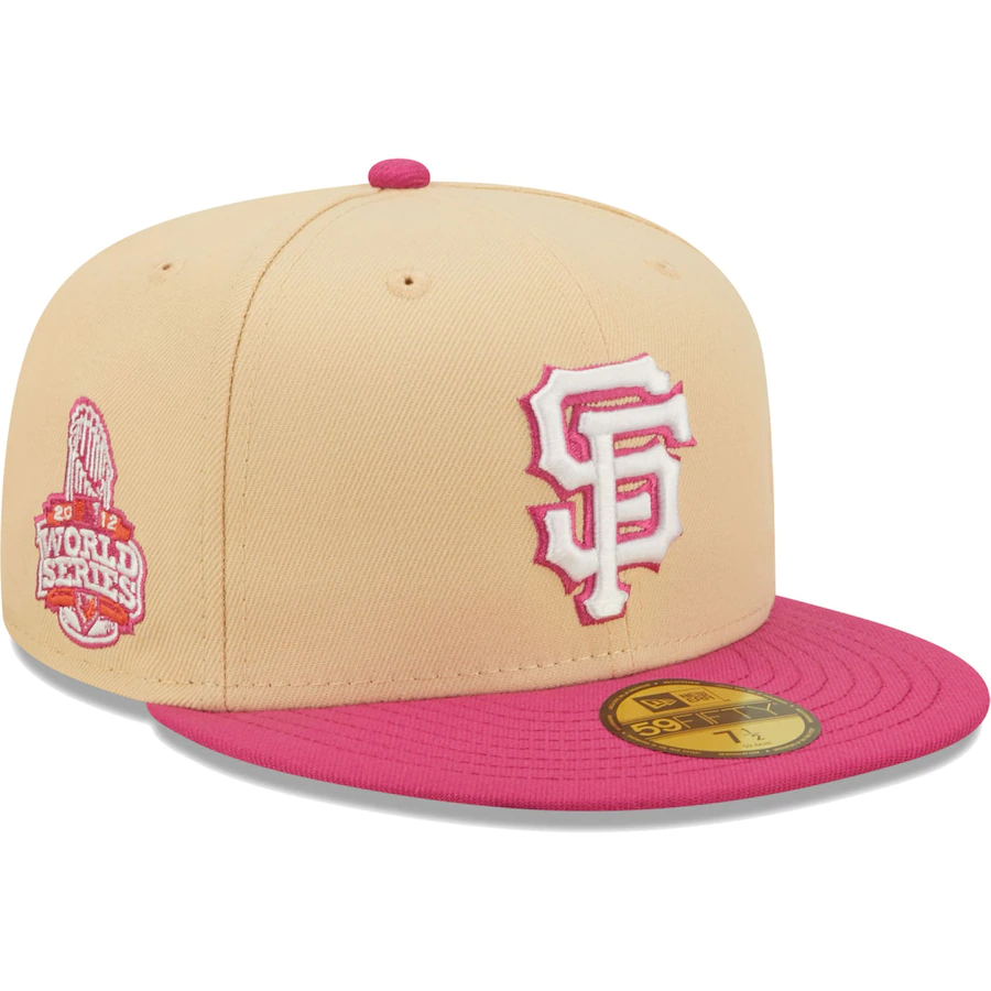 New Era San Francisco Giants 2012 World Series Mango Passion 59FIFTY ...