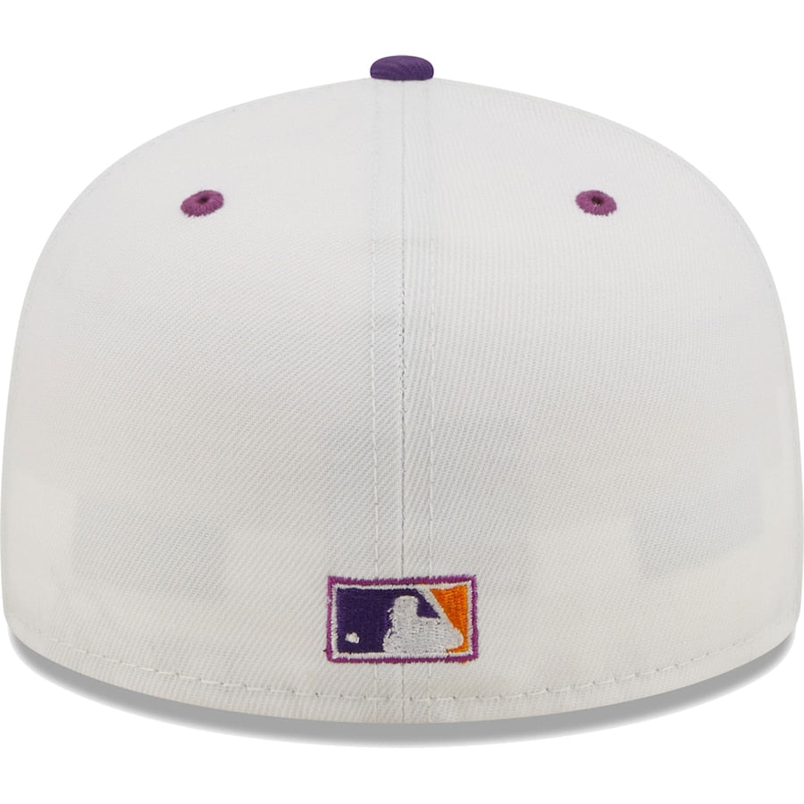New Era Colorado Rockies White/Purple 1995 Coors Field Grape Lolli ...
