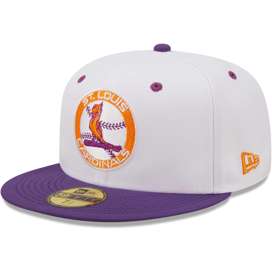 Men's New Era St. Louis Cardinals White/Purple 1966 All-Star Game Grape ...
