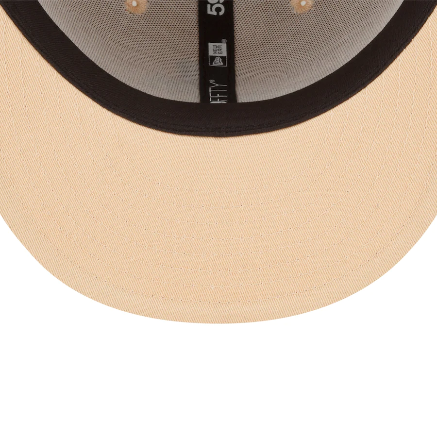 New Era Texas Rangers Peach/Purple 2010 World Series 59FIFTY Fitted Ha