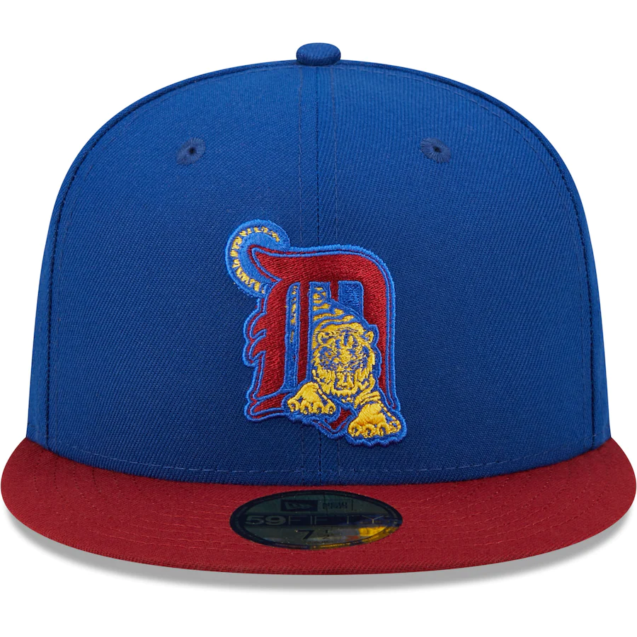New Era Detroit Tigers Blue/Red Alternate Logo Primary Jewel Gold ...