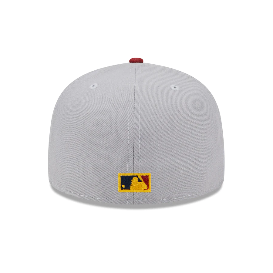New Era Houston Astros Gray/Red 50th Anniversary Navy Undervisor ...