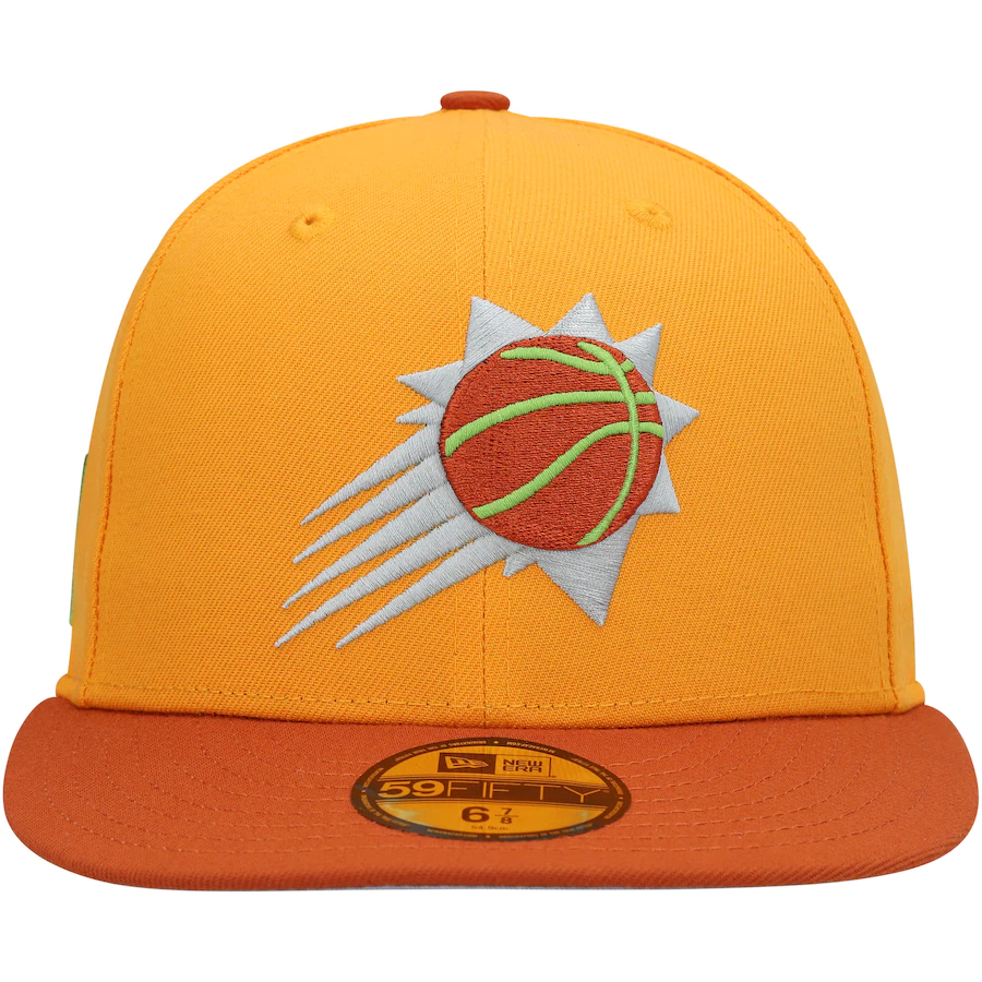 New Era Phoenix Suns Gold/Rust 2022 59FIFTY Fitted Hat