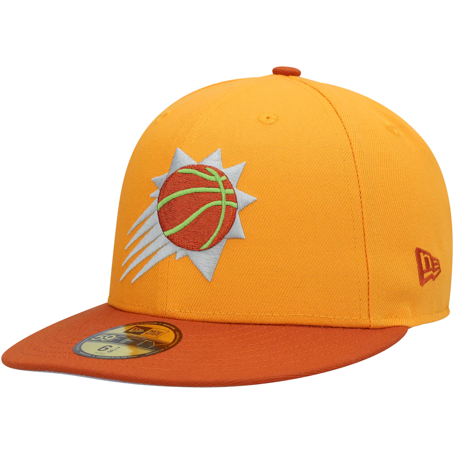 New Era Phoenix Suns Gold/Rust 2022 59FIFTY Fitted Hat