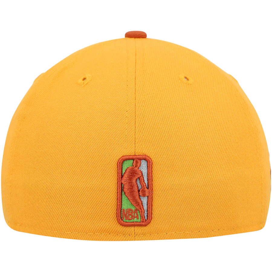 New Era Toronto Raptors Gold/Rust 2022 59FIFTY Fitted Hat