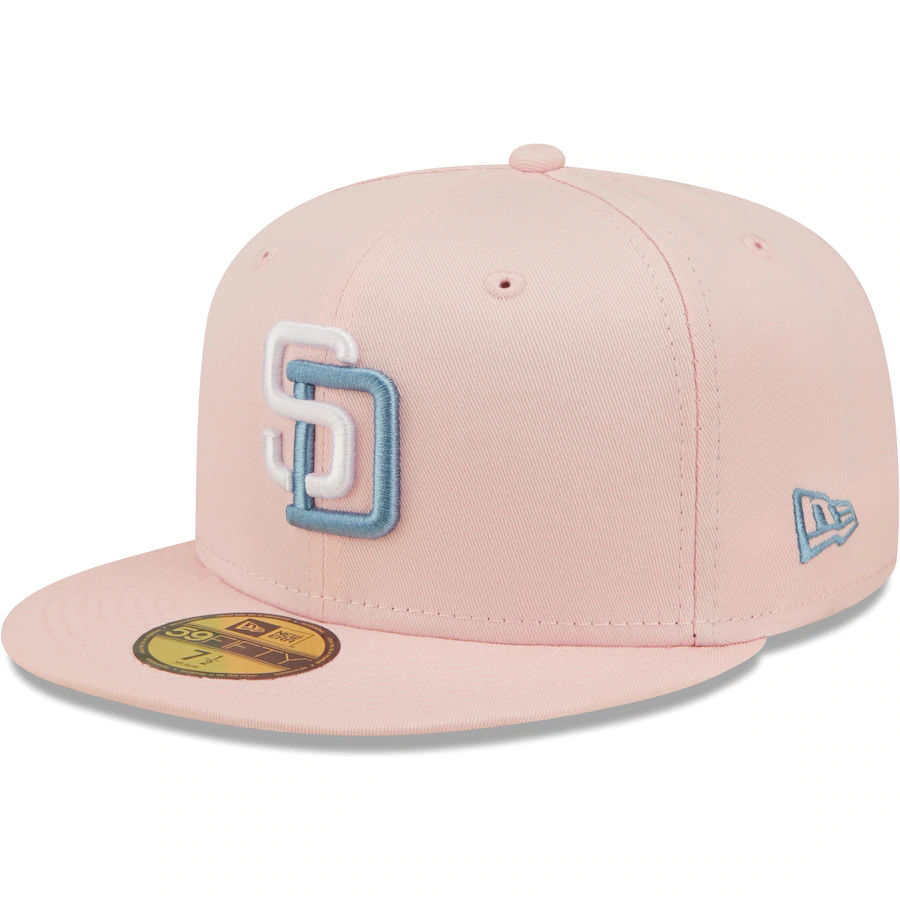 New Era San Diego Padres Pink/SKy Blue 1998 World Series Undervisor ...