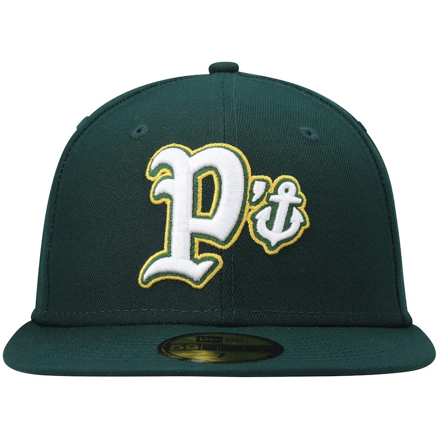 New Era Stockton Ports Green Authentic Collection Team Alternate 59FIF