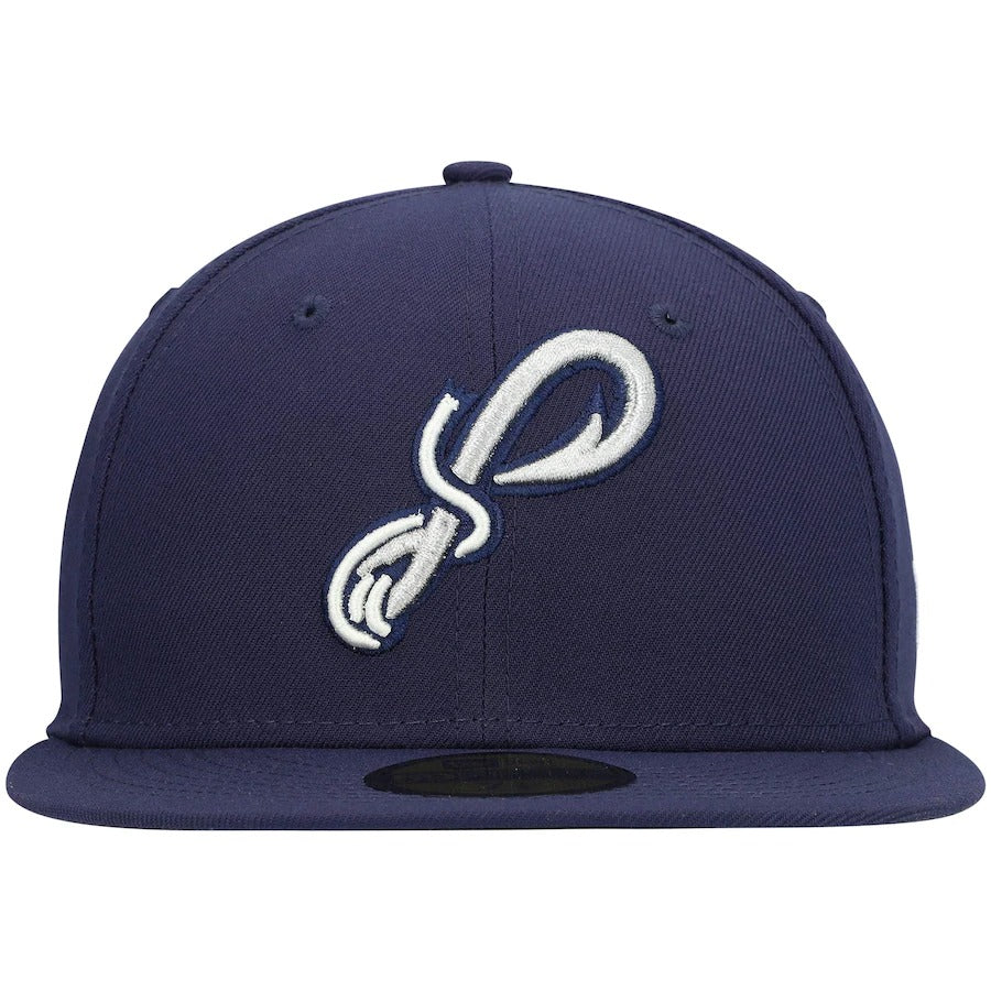 New Era Pensacola Blue Wahoos Navy Authentic Collection Team Alternate