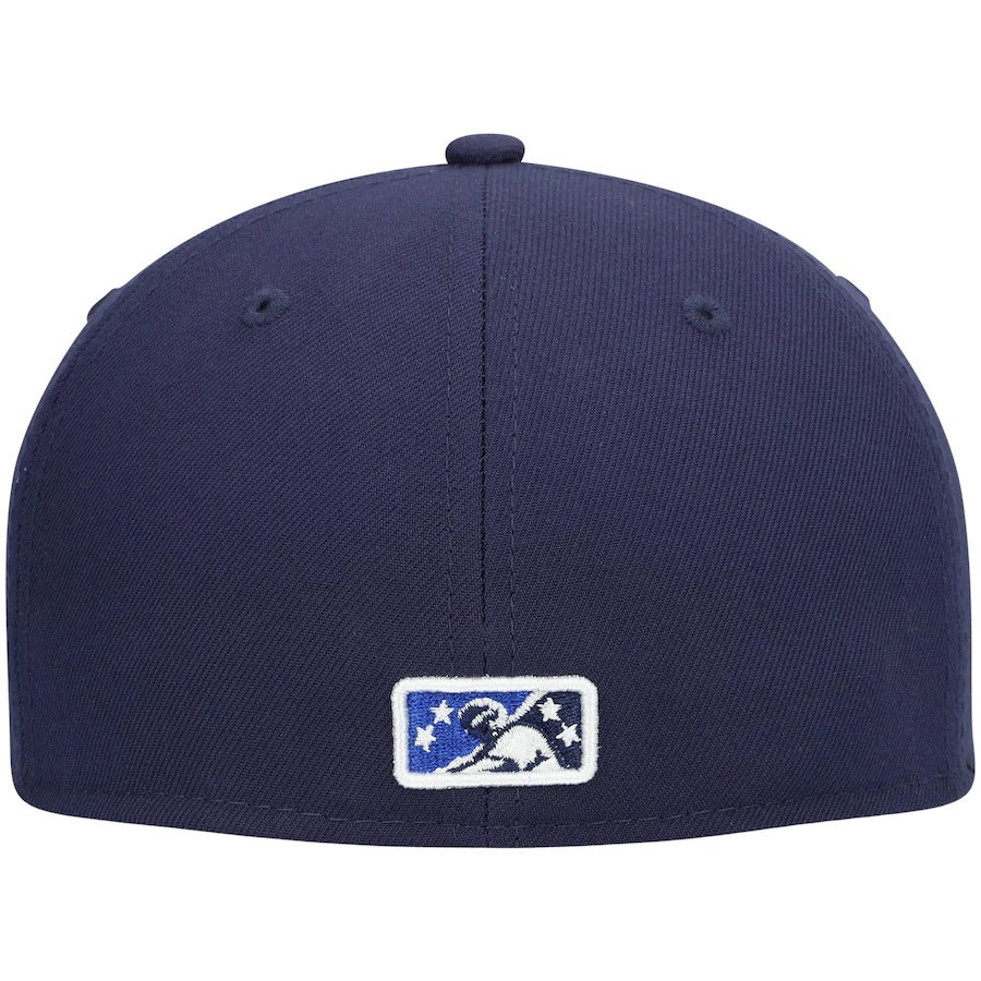 New Era Pensacola Blue Wahoos Navy Authentic Collection Team Alternate