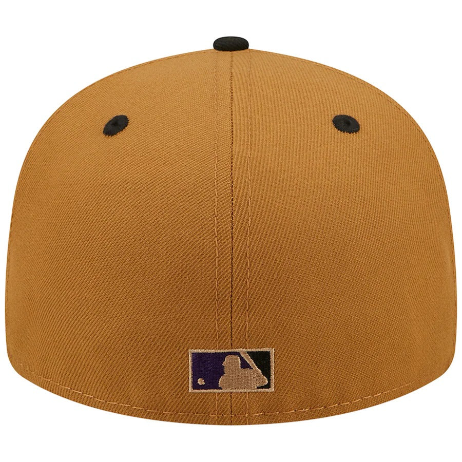 New Era Houston Colt .45's Tan/Black 40th Anniversary Cooperstown Coll