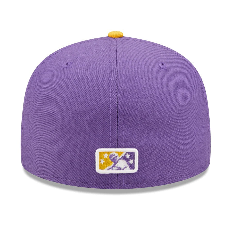 New Era Akron RubberDucks Gold/ Homers Theme Night 59FIFTY Fitted Hat